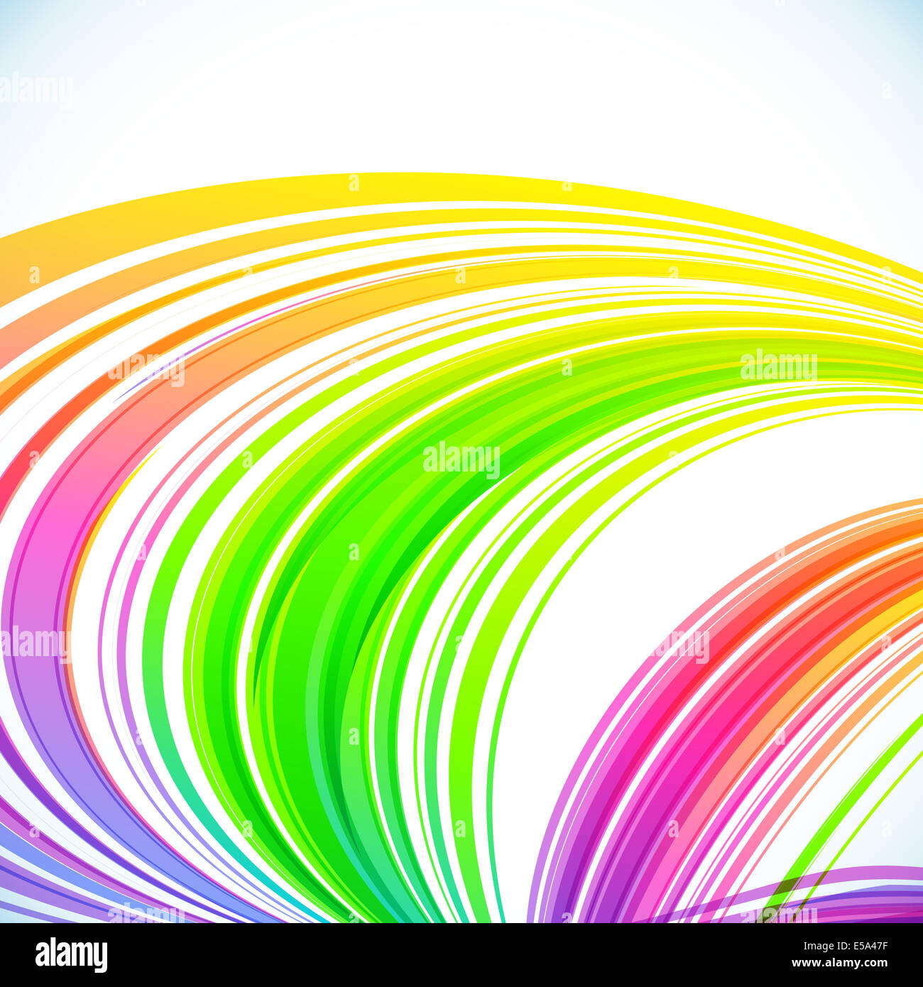 Abstract rainbow stripes vector shining background Stock Photo - Alamy