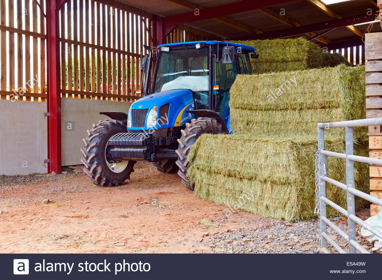 Tractor Parked In Barn High Resolution Stock Photography and Images - Alamy