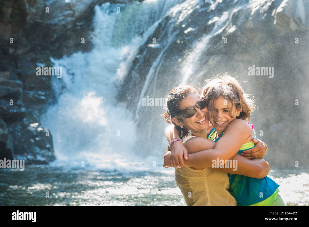 Girls waterfall hi-res stock photography and images - Alamy