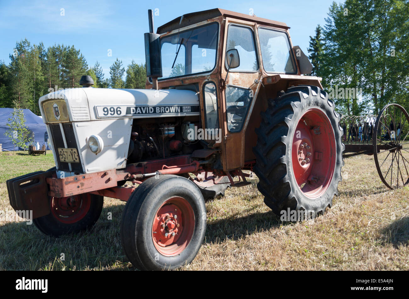 David Brown tractor Stock Photo - Alamy