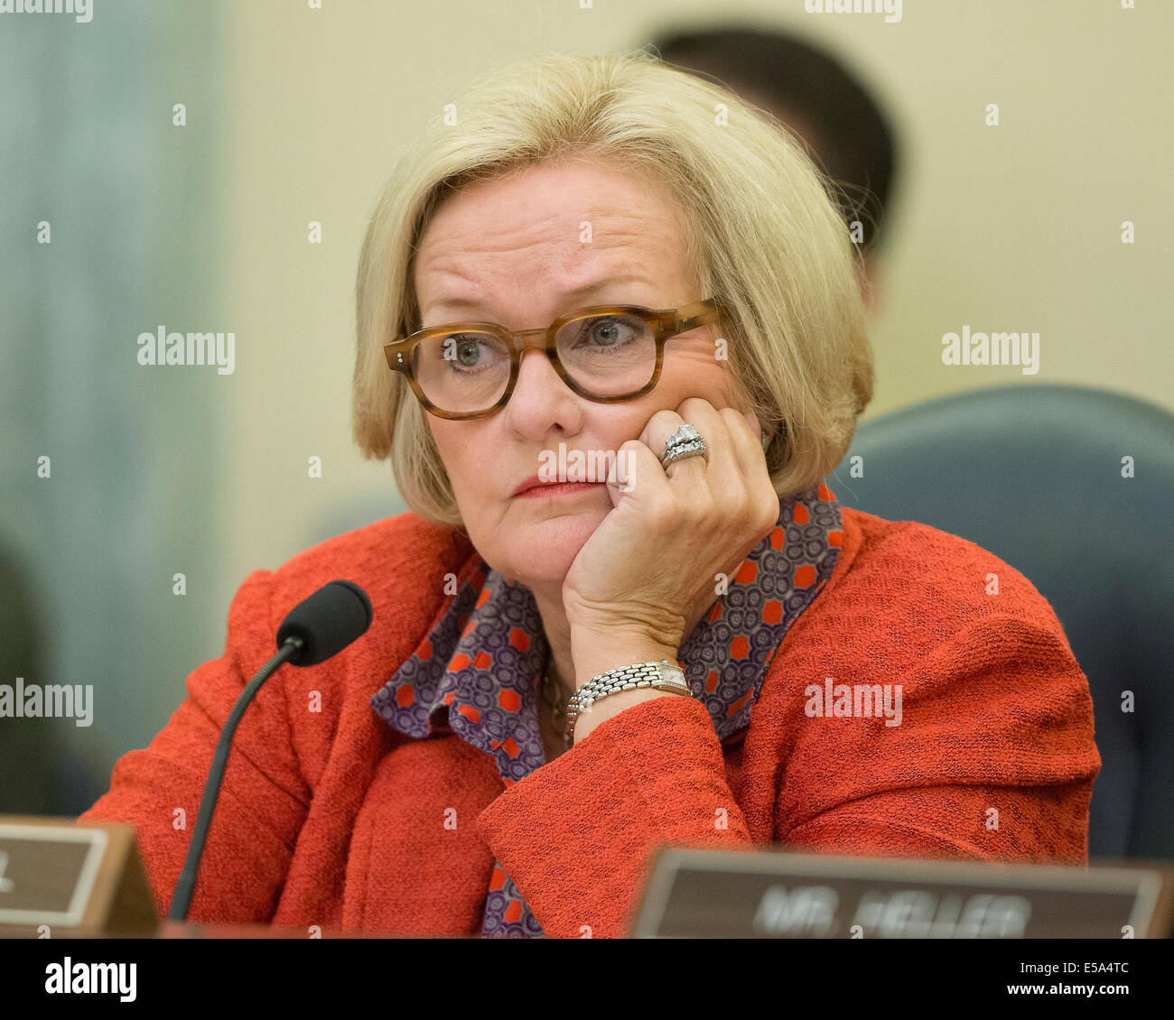 United States Senator Claire McCaskill (Democrat of Missouri), Chair, U ...