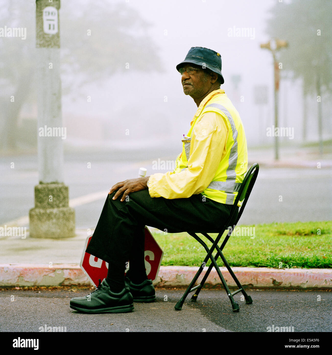 Crosswalk guard hi-res stock photography and images - Alamy