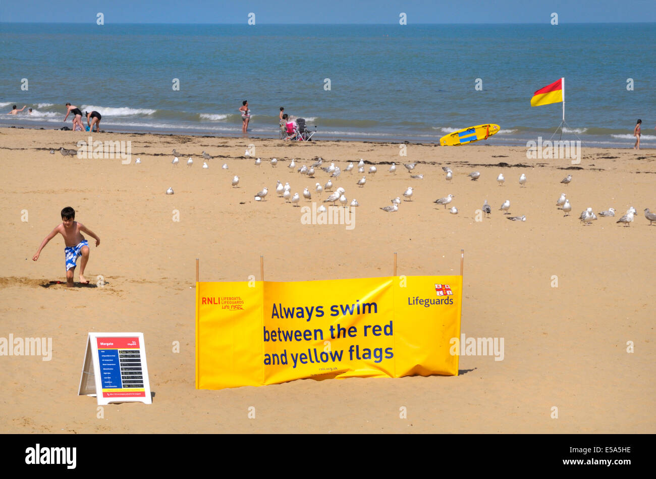 Swim between the flags hi-res stock photography and images - Alamy
