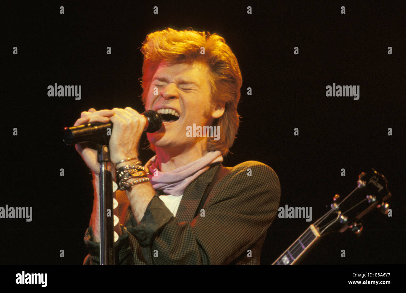 HALL AND OATES US duo with Daryl Hall about 1978 Stock Photo - Alamy