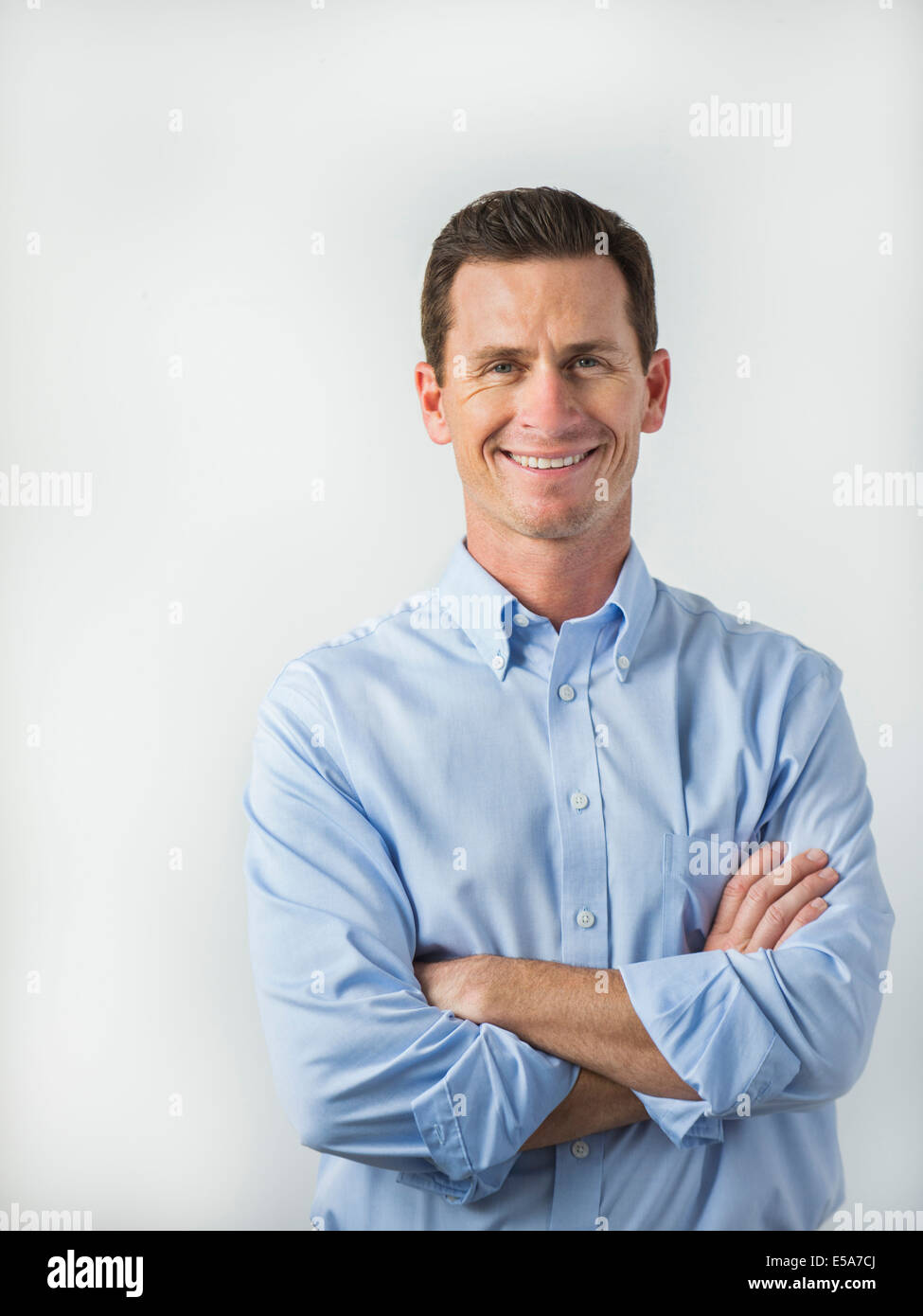 Portrait business man, white background hi-res stock photography and ...