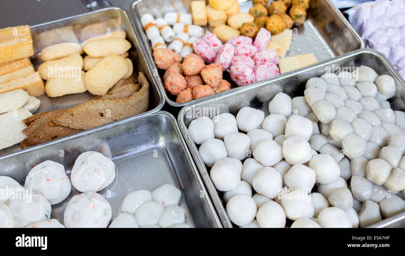 Image of fish cakes hi-res stock photography and images - Alamy