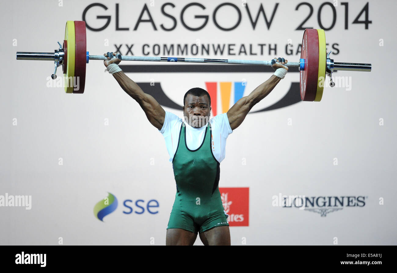 KING KALU NIGERIA SECC GLASGOW SCOTLAND 25 July 2014 Stock Photo - Alamy