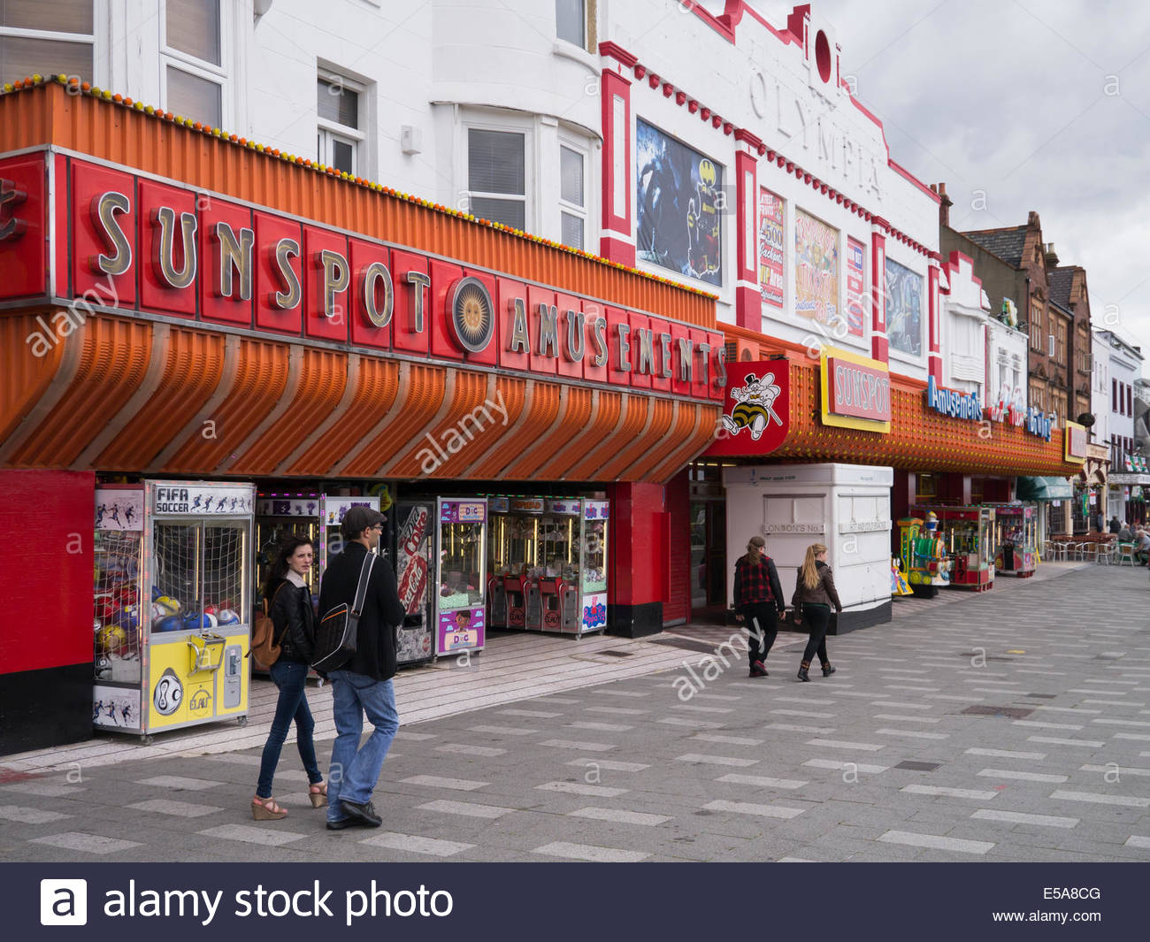 Amusements Arcade Essex Stock Photos & Amusements Arcade Essex Stock ...