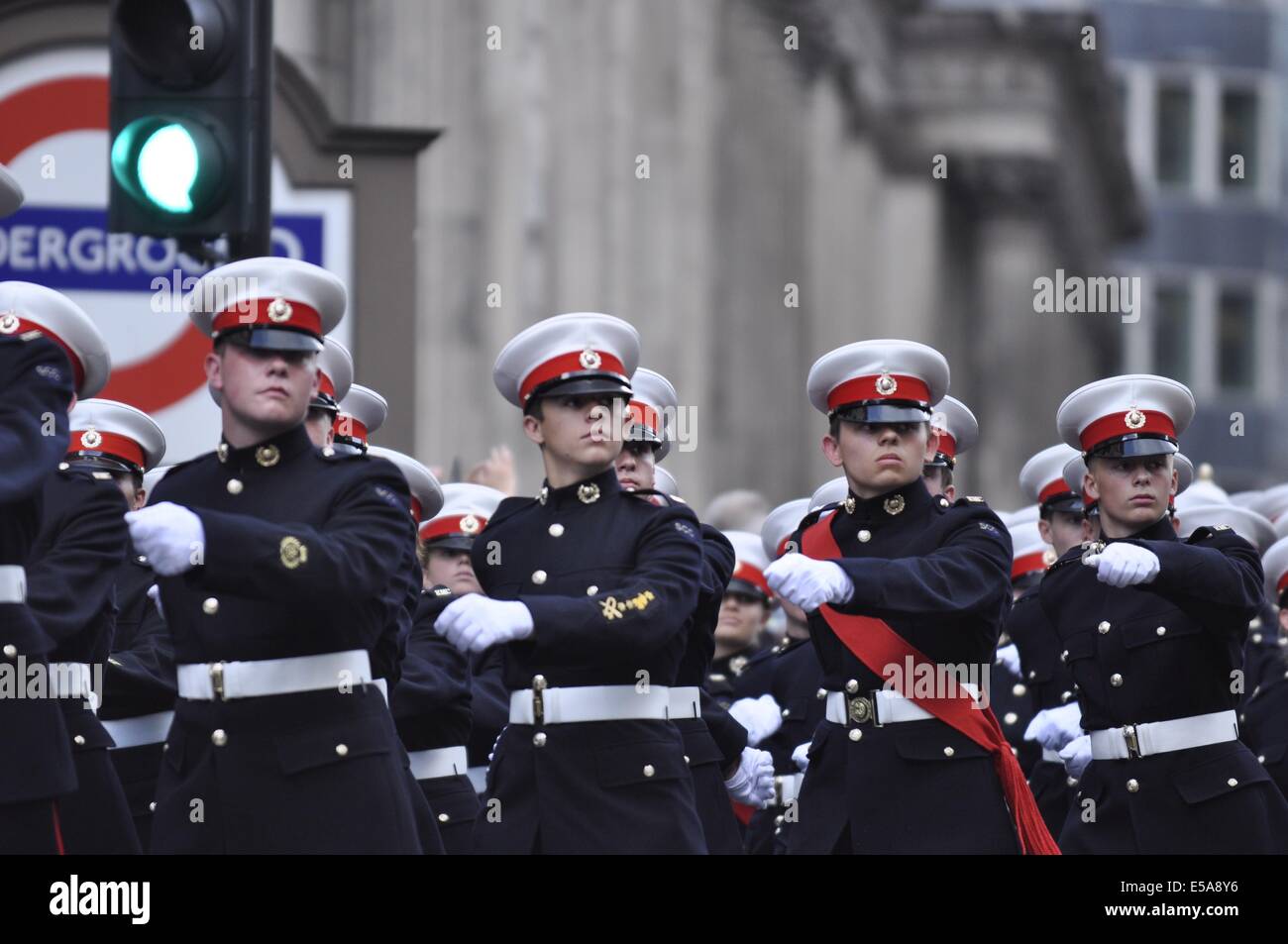 Royal Marines 350th Anniversary Parade High Resolution Stock ...