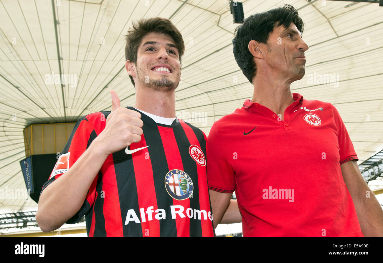 Brazil's Lucas Piazon is introduced as a new player for Bundesliga ...