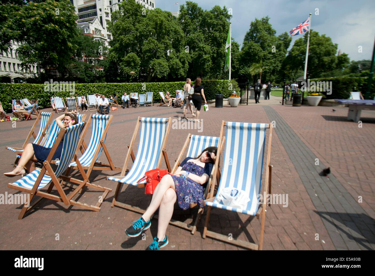 Slumped in chair hi-res stock photography and images - Alamy