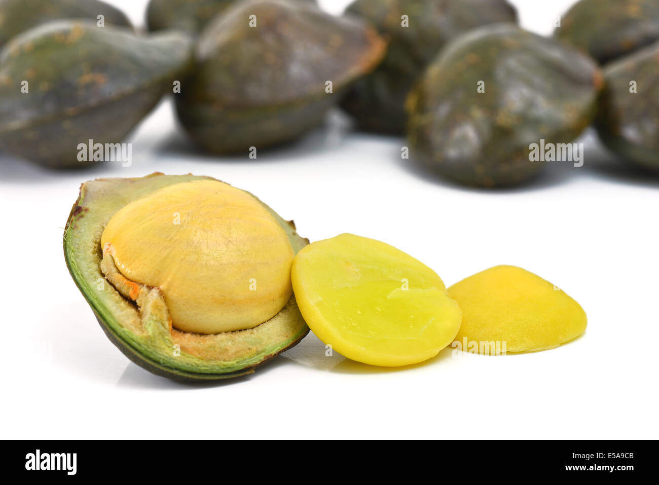 Archidendron Jiringa seed, Vegetables in southern of Thailand Stock ...