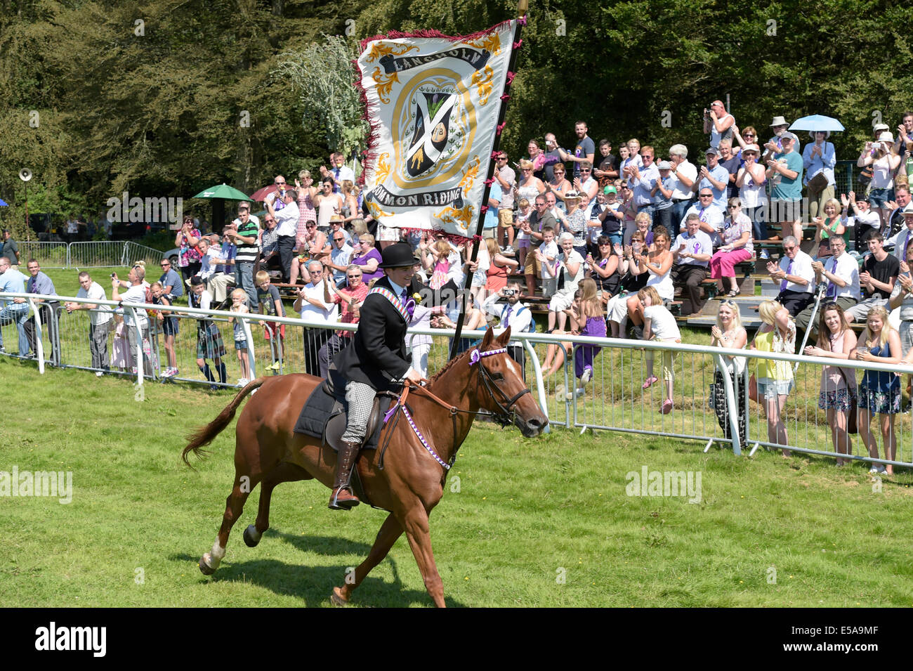 Langholm Common Riding 2014, Ceremonial Day Stock Photo - Alamy