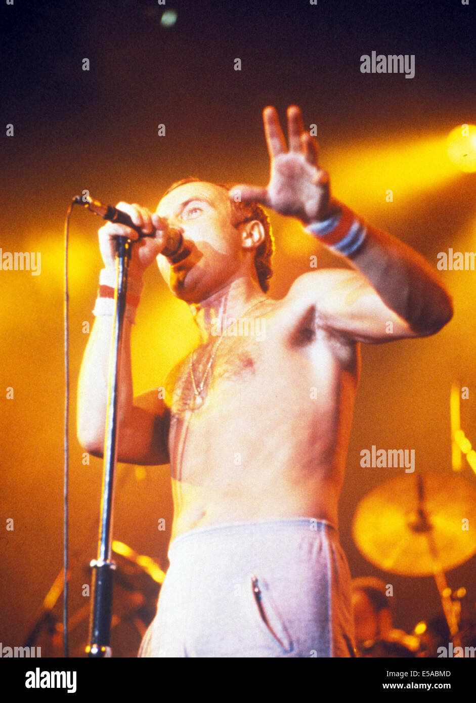 PHIL COLLINS UK musician about 1975 Stock Photo - Alamy