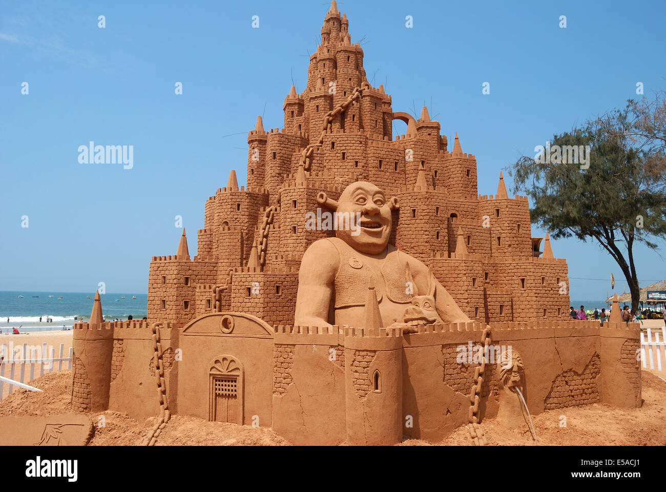 Baga beach and goa hi-res stock photography and images - Alamy