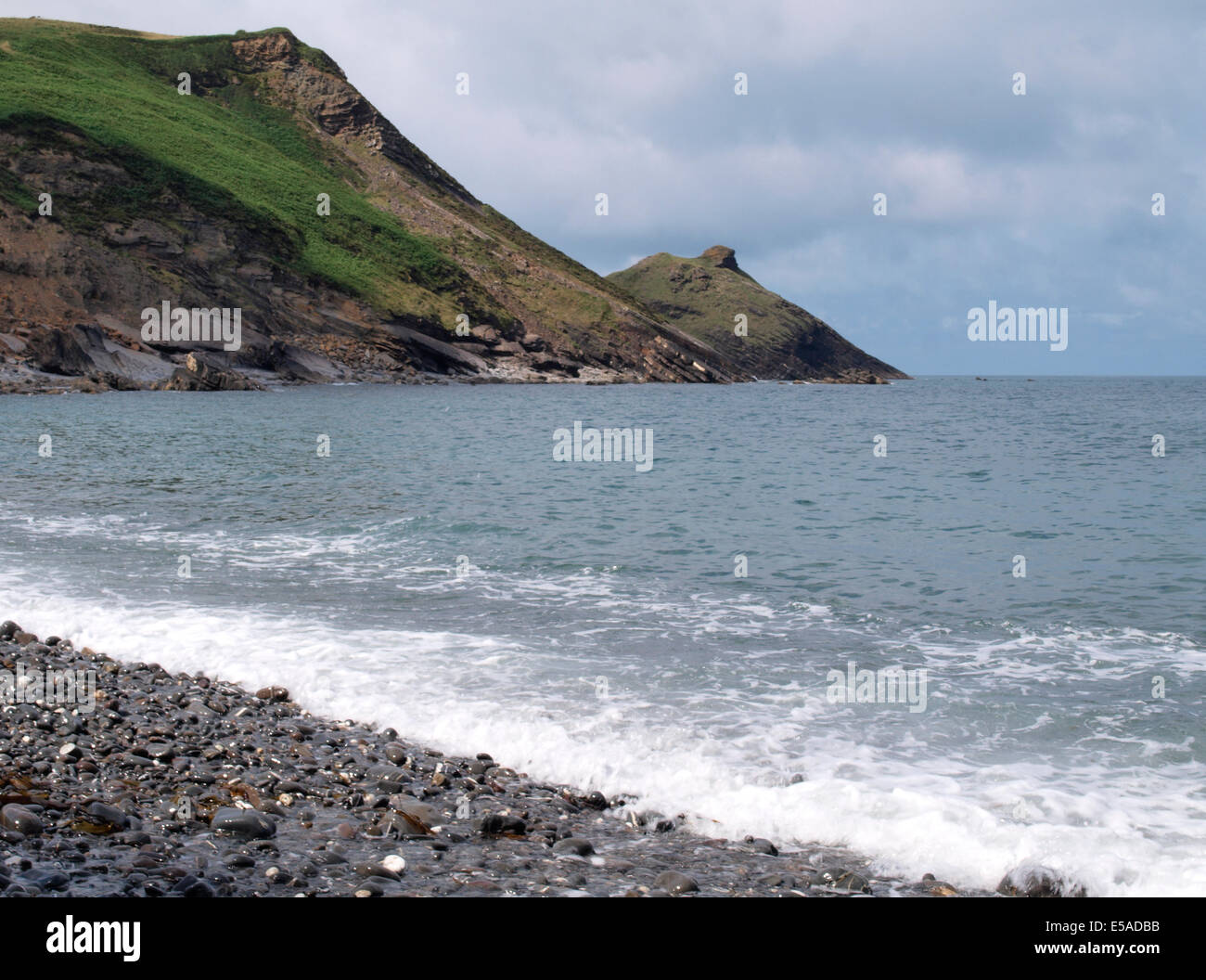 Cornish Coast, Millook, Bude, Cornwall, UK Stock Photo - Alamy