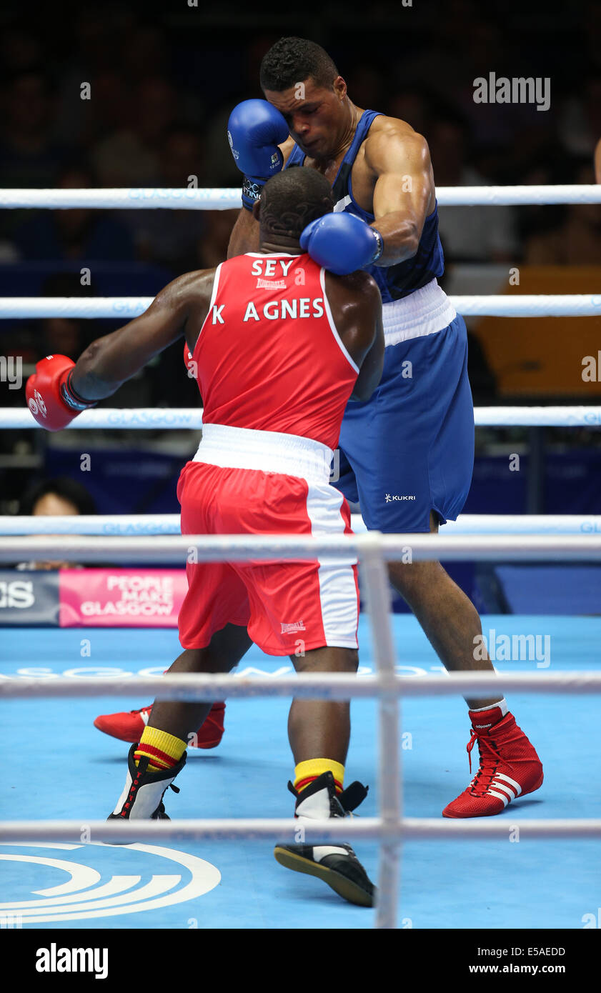 KEDDY AGNES (RED) & JOSEPH JOY MENS SUPER HEAVY 91KG SECC GLASGOW ...