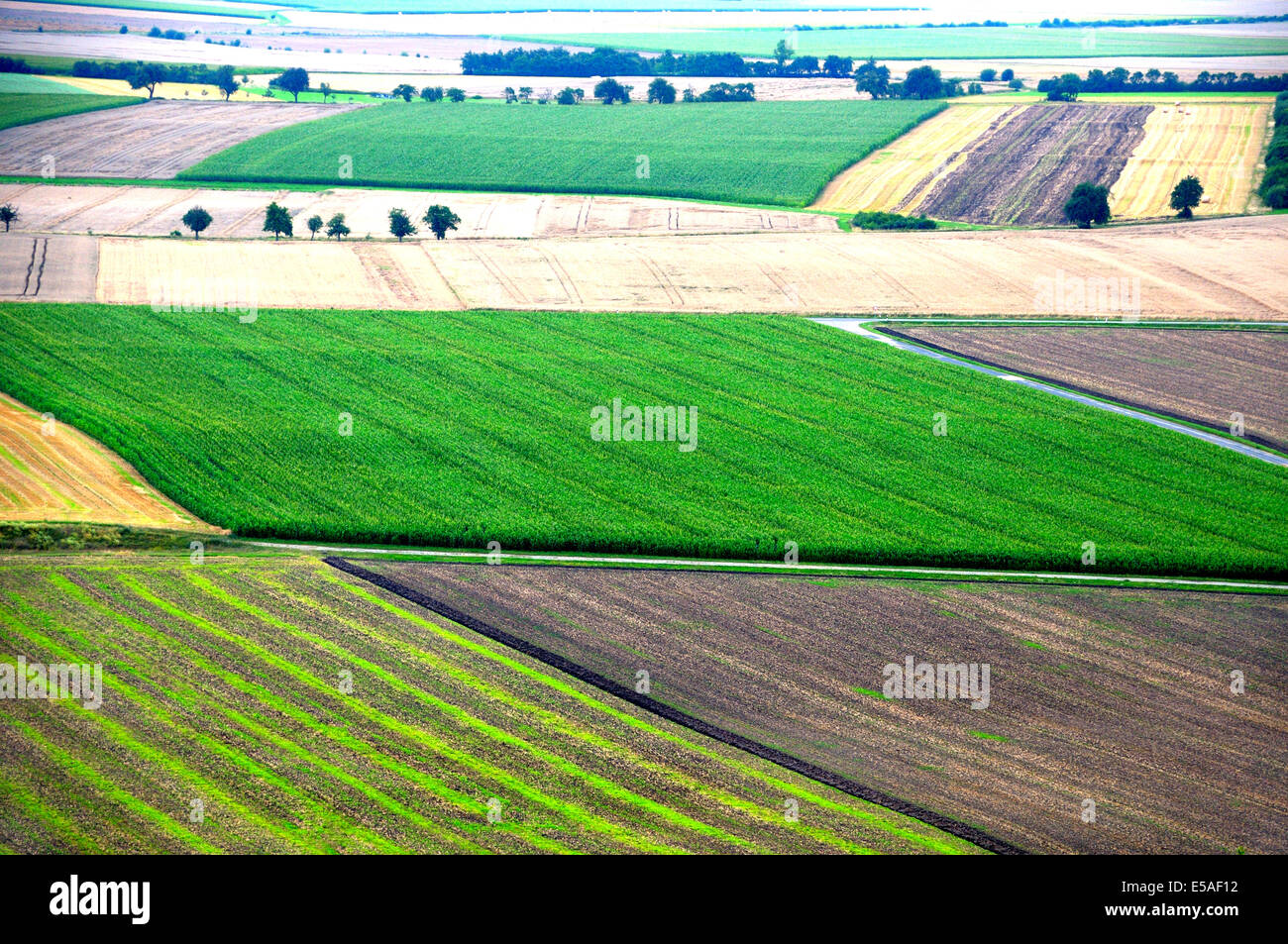 Autumn rural farming landscape hi-res stock photography and images - Alamy