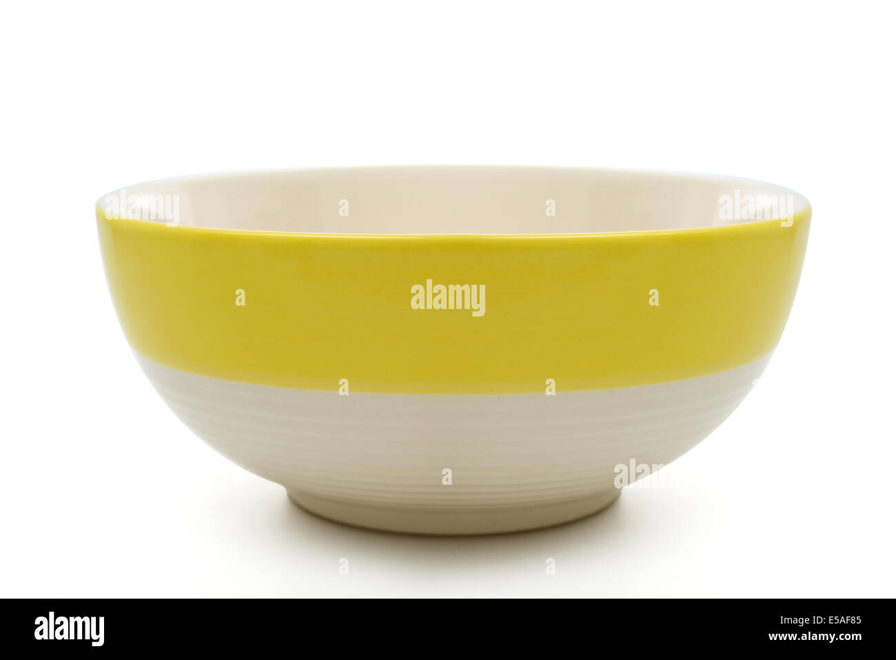 yellow pot with clipping path Stock Photo - Alamy