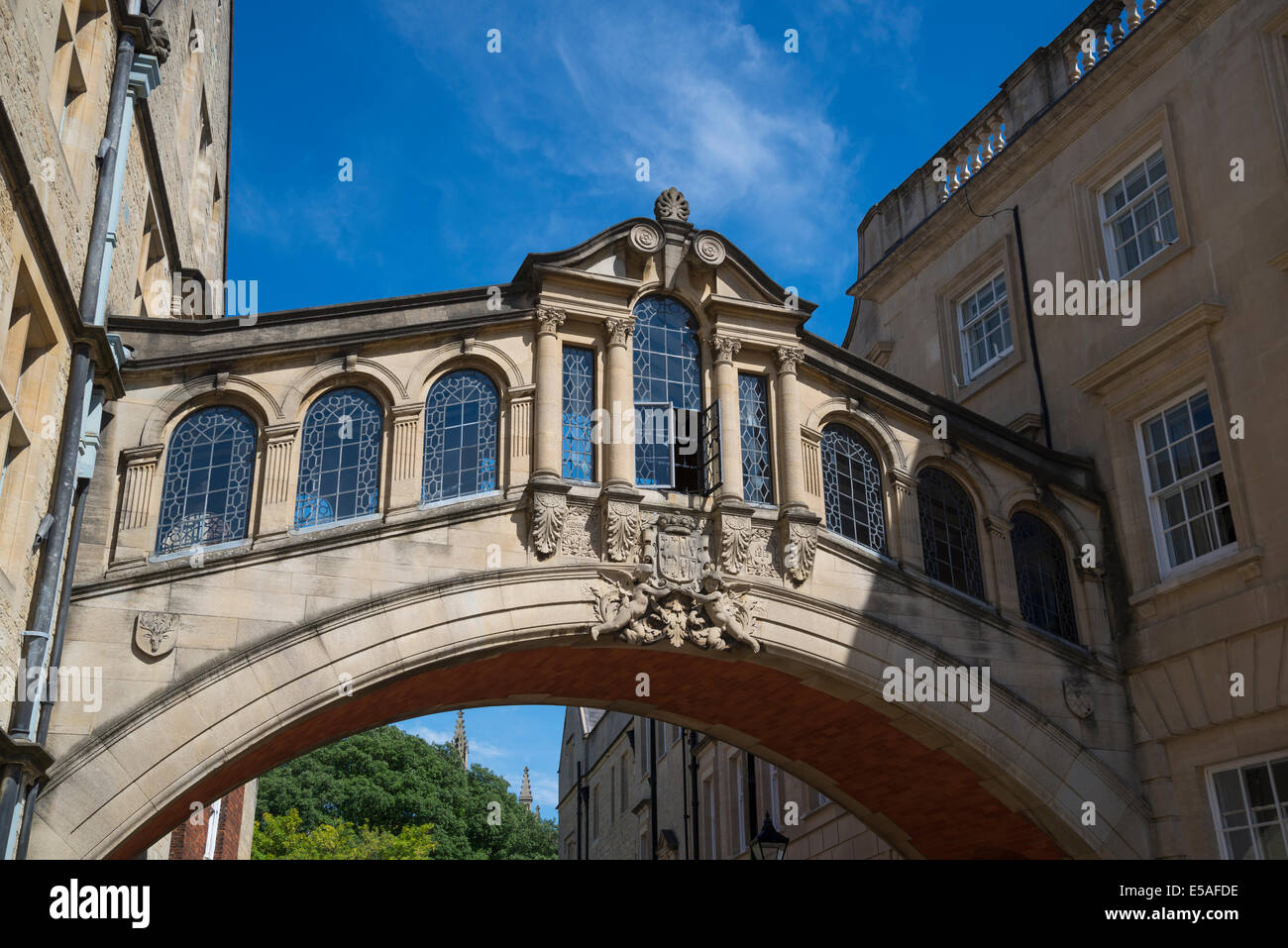 Hertford Bridge, popularly known as the Bridge of Sighs, is a skyway ...