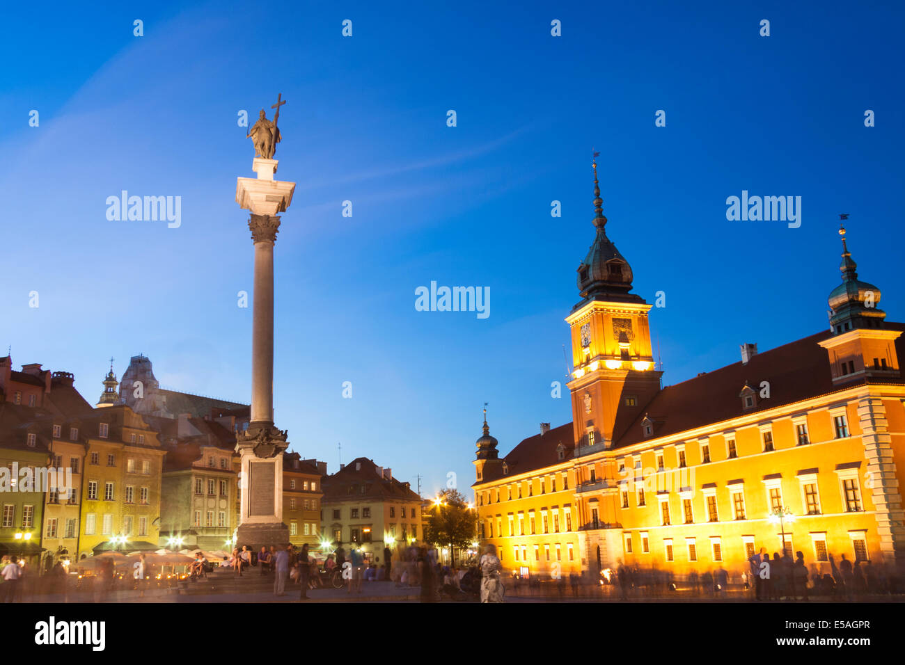 Warsaw castle hi-res stock photography and images - Alamy