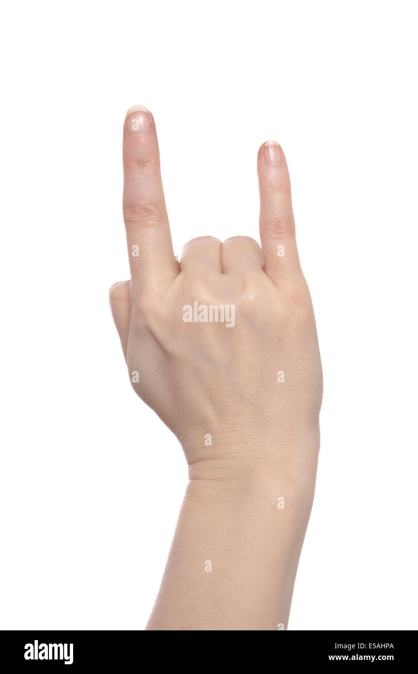 Mano heavy metal hi-res stock photography and images - Alamy
