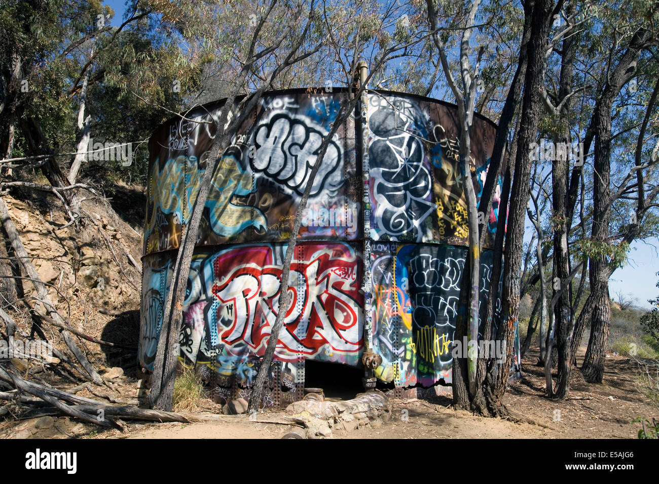 The Remains Of The Murphy Ranch Designed As A Base For Nazi Activities