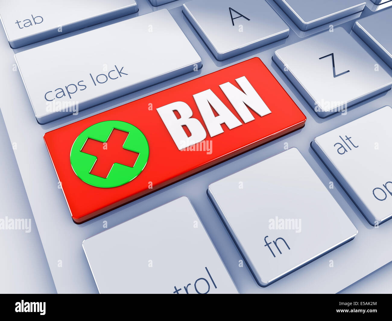 Ban computer hi-res stock photography and images - Alamy