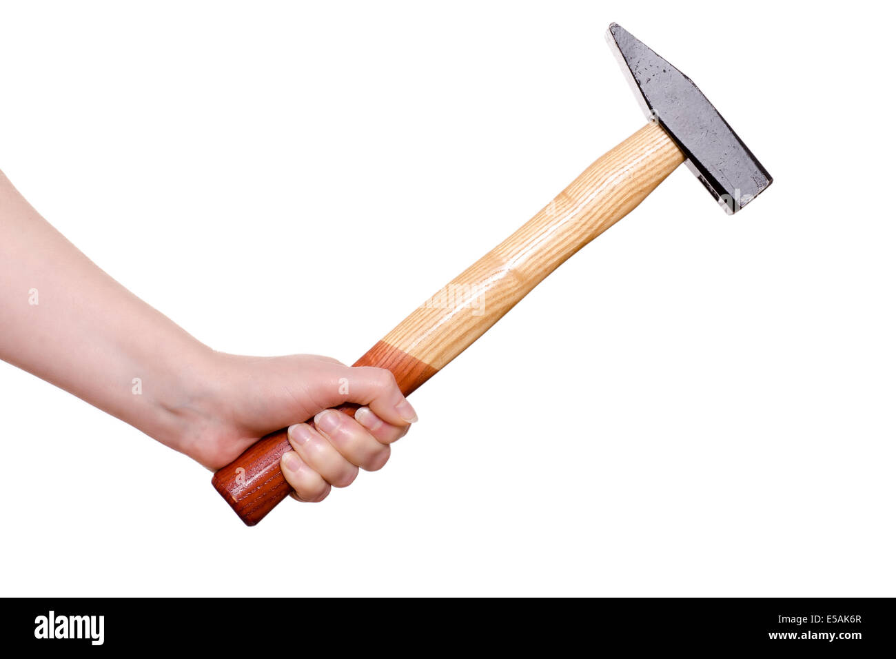 Hit finger with hammer hi-res stock photography and images - Alamy