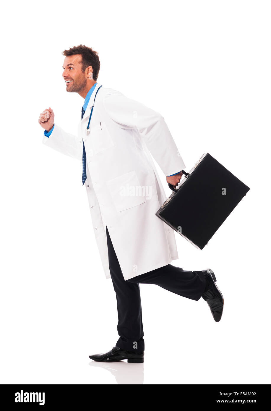Professional suit doctor vertical hi-res stock photography and images ...