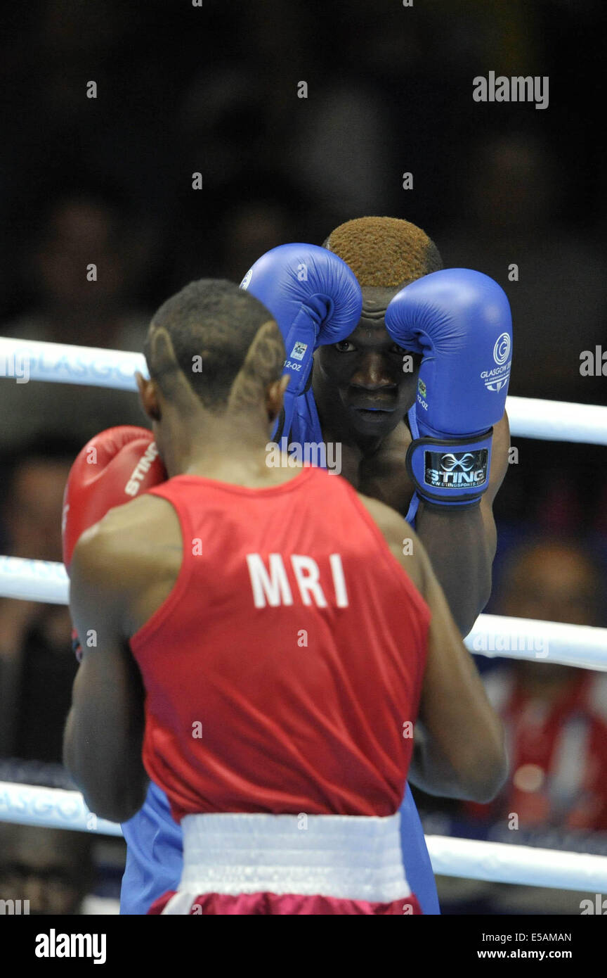 Boxing At The Commonwealth Games High Resolution Stock Photography and ...