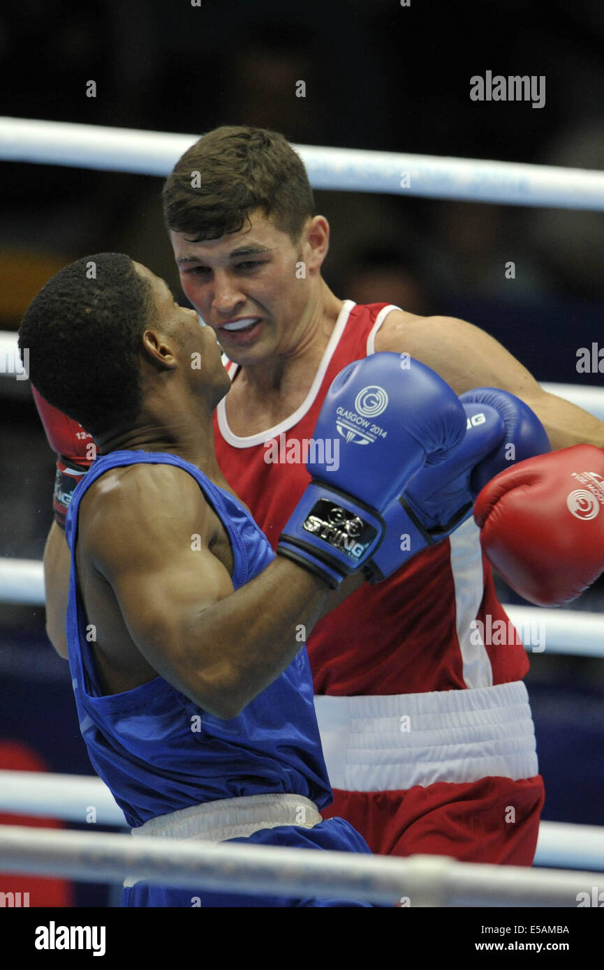 Boxing At The Commonwealth Games High Resolution Stock Photography and ...