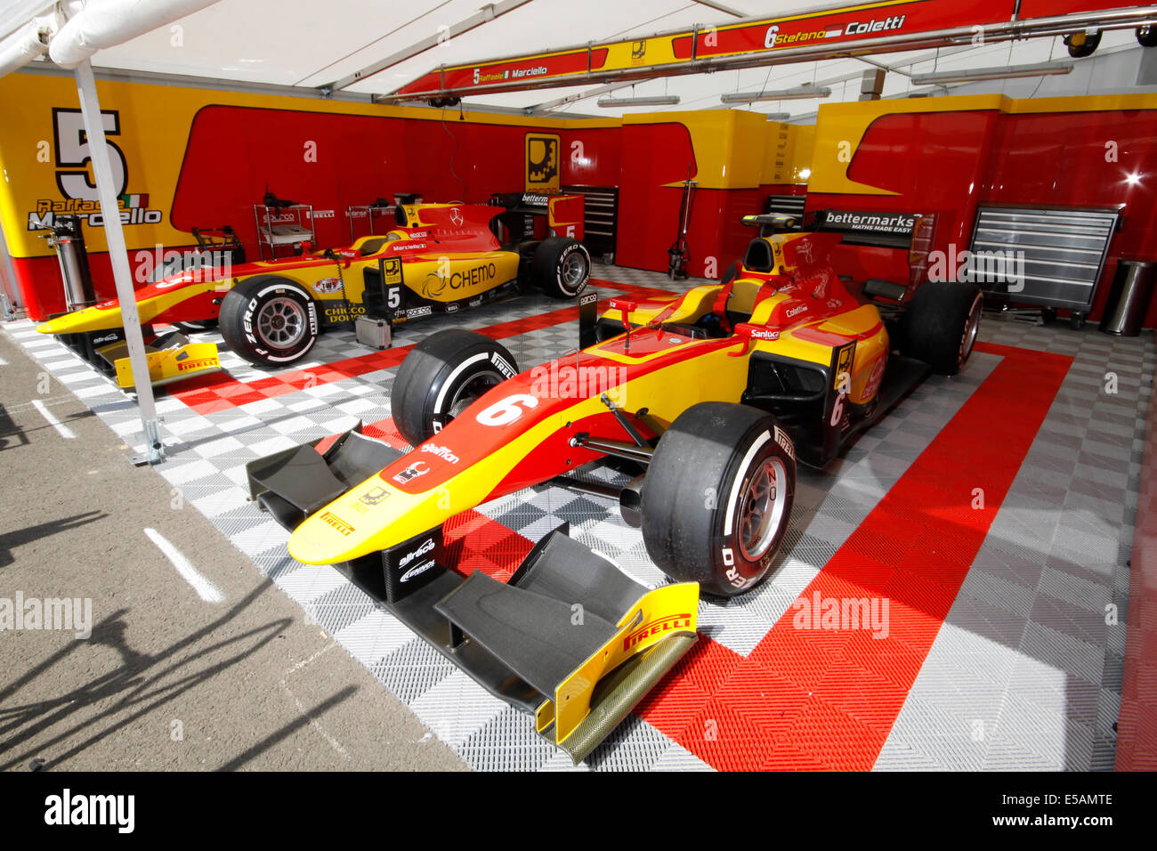 Magyorod, Hungaroring, Hungary. 25th July, 2014. GP2 and GP3 racing ...