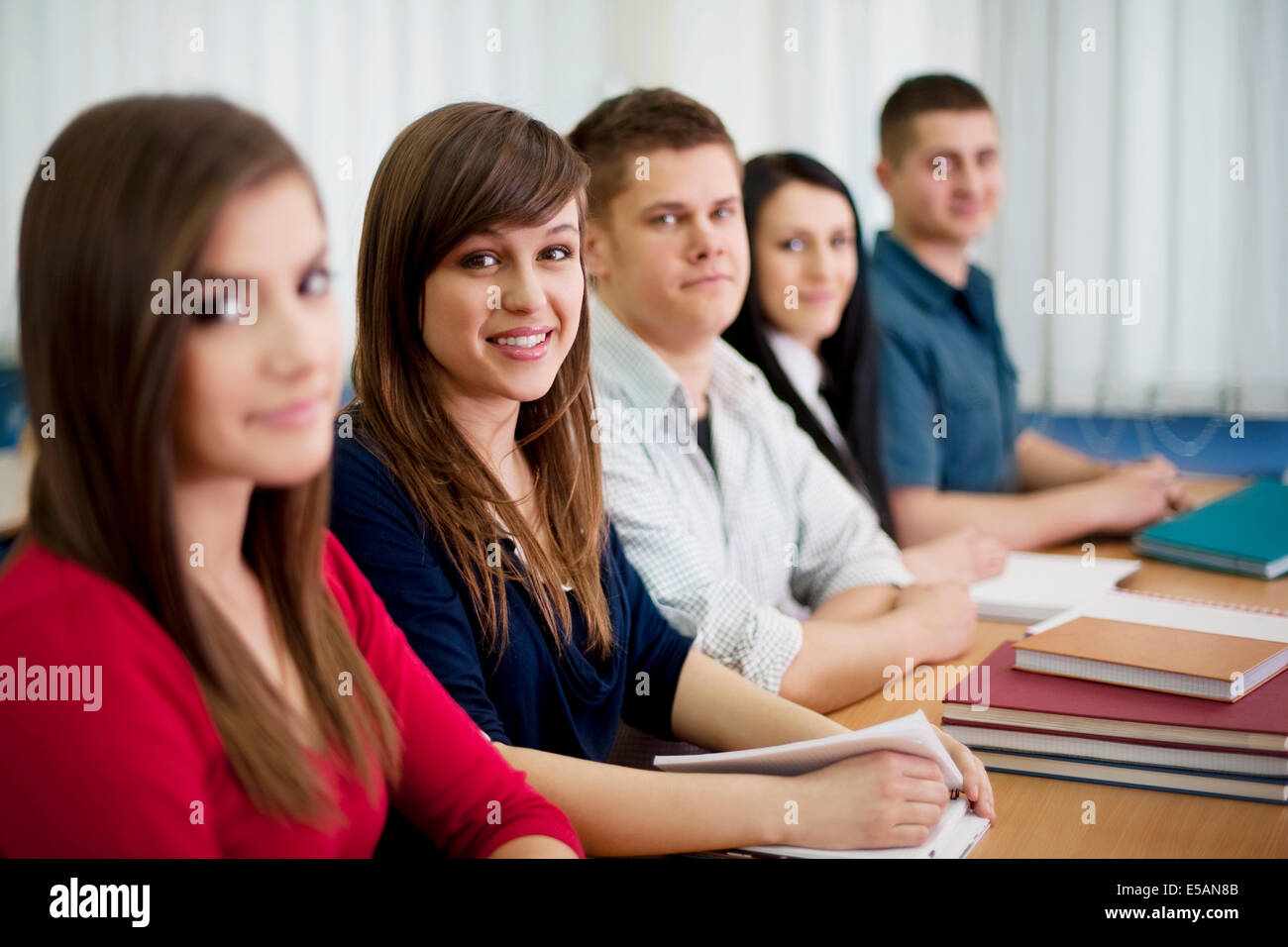 High school students in the classroom Debica, Poland Stock Photo - Alamy