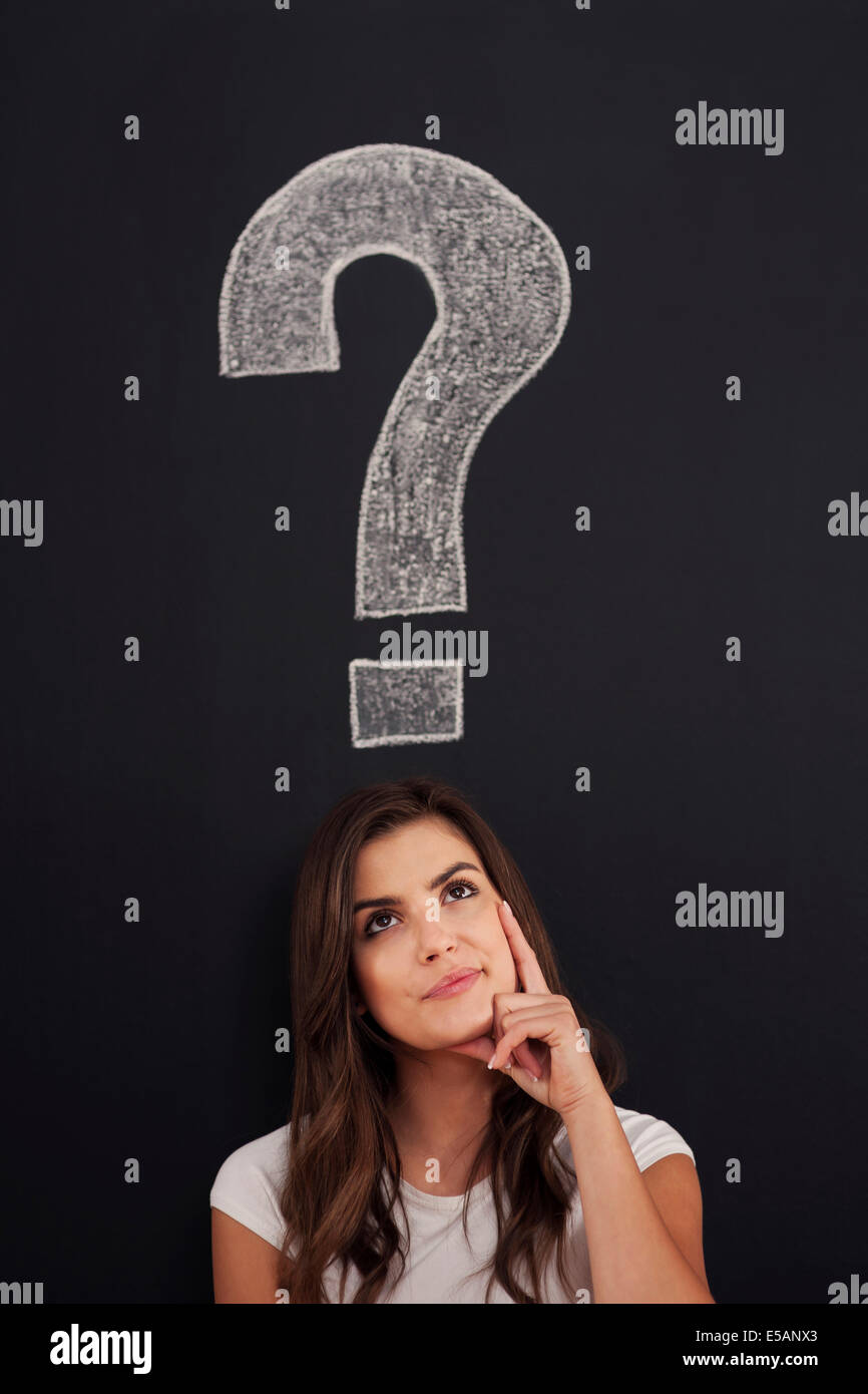 Big question mark hi-res stock photography and images - Alamy