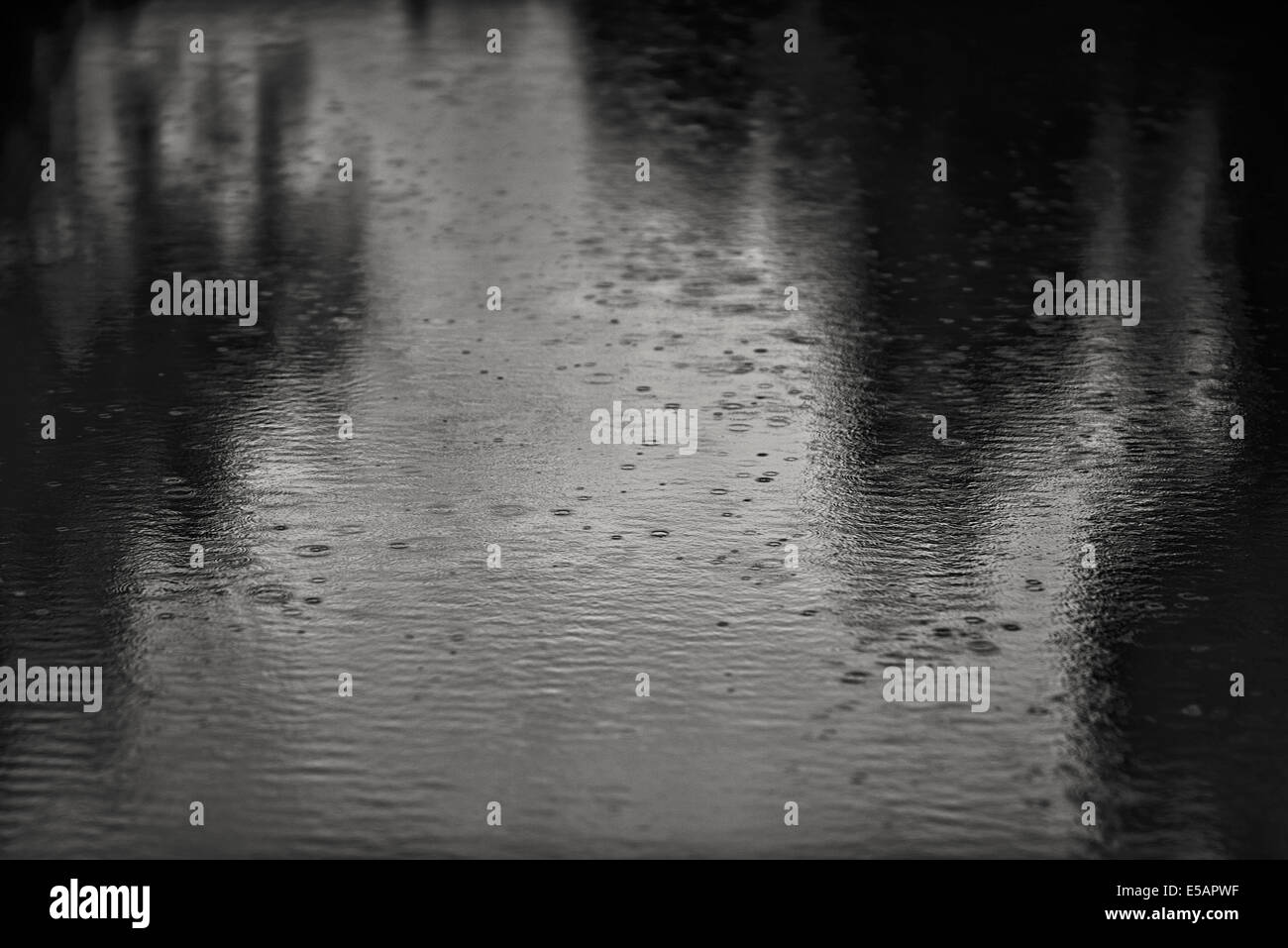 Rain - Abstract Nature Art Stock Photo - Alamy