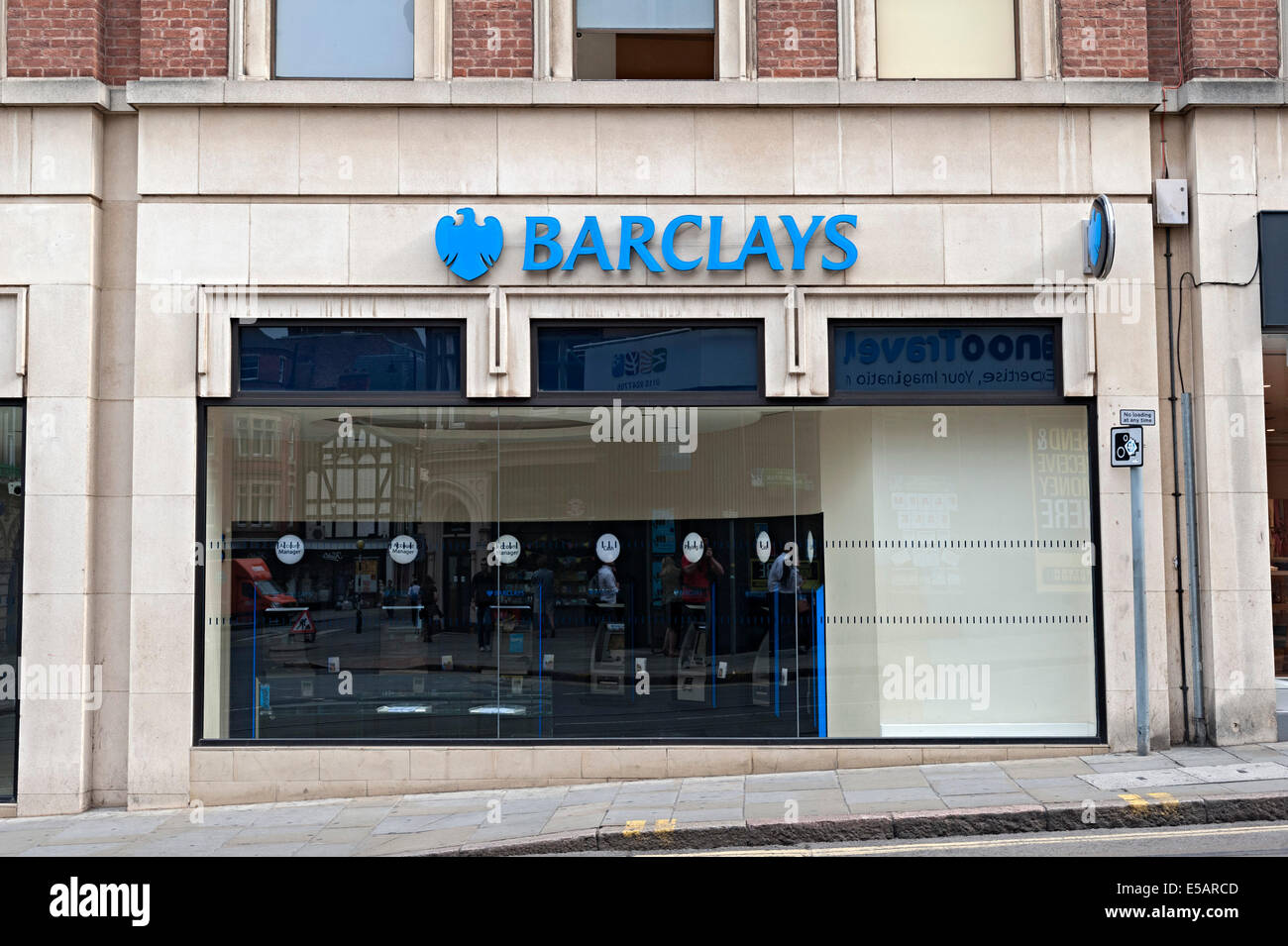 Barclays bank high street Nottingham Stock Photo - Alamy