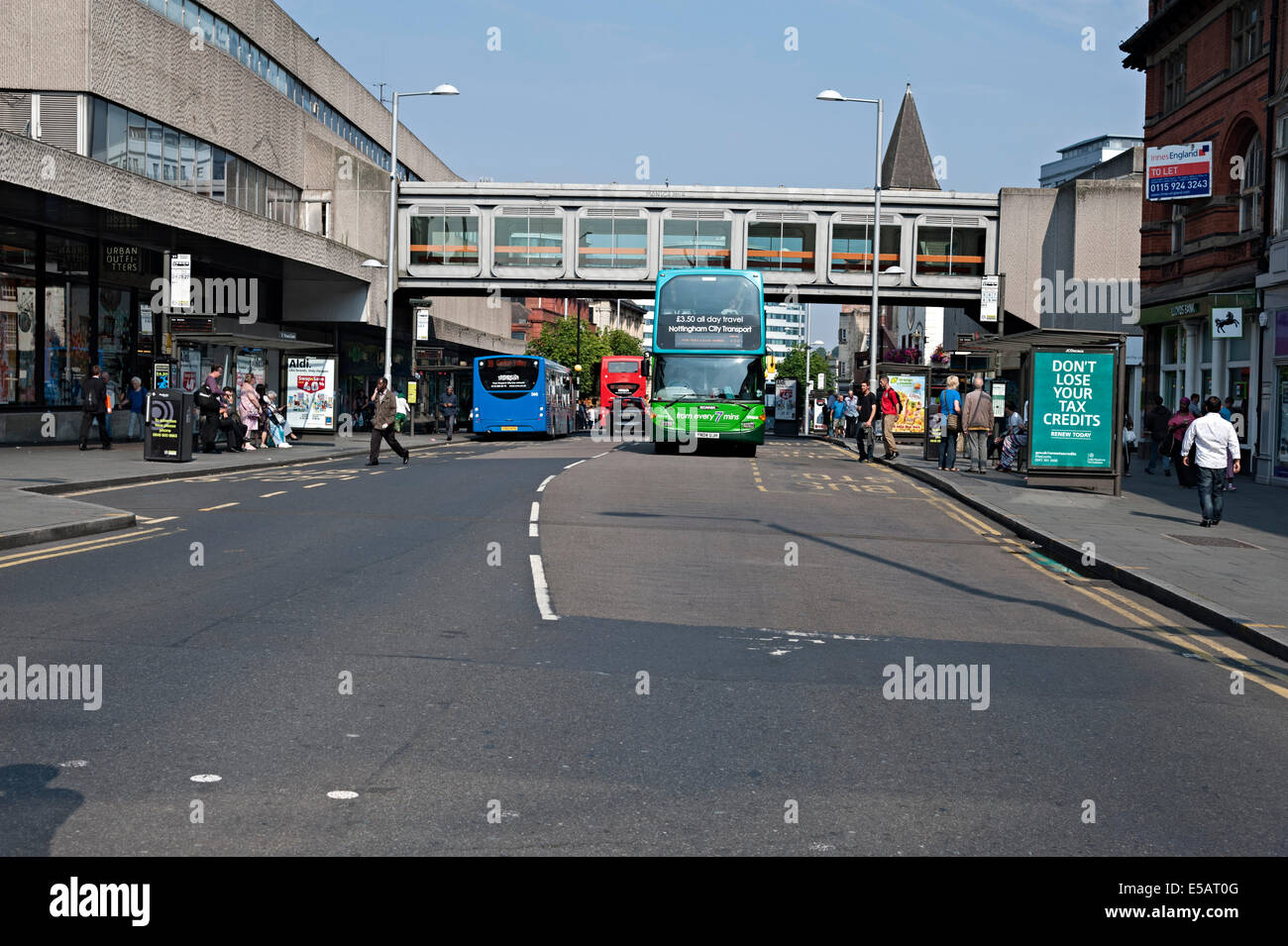 Nottingham buses hi-res stock photography and images - Alamy
