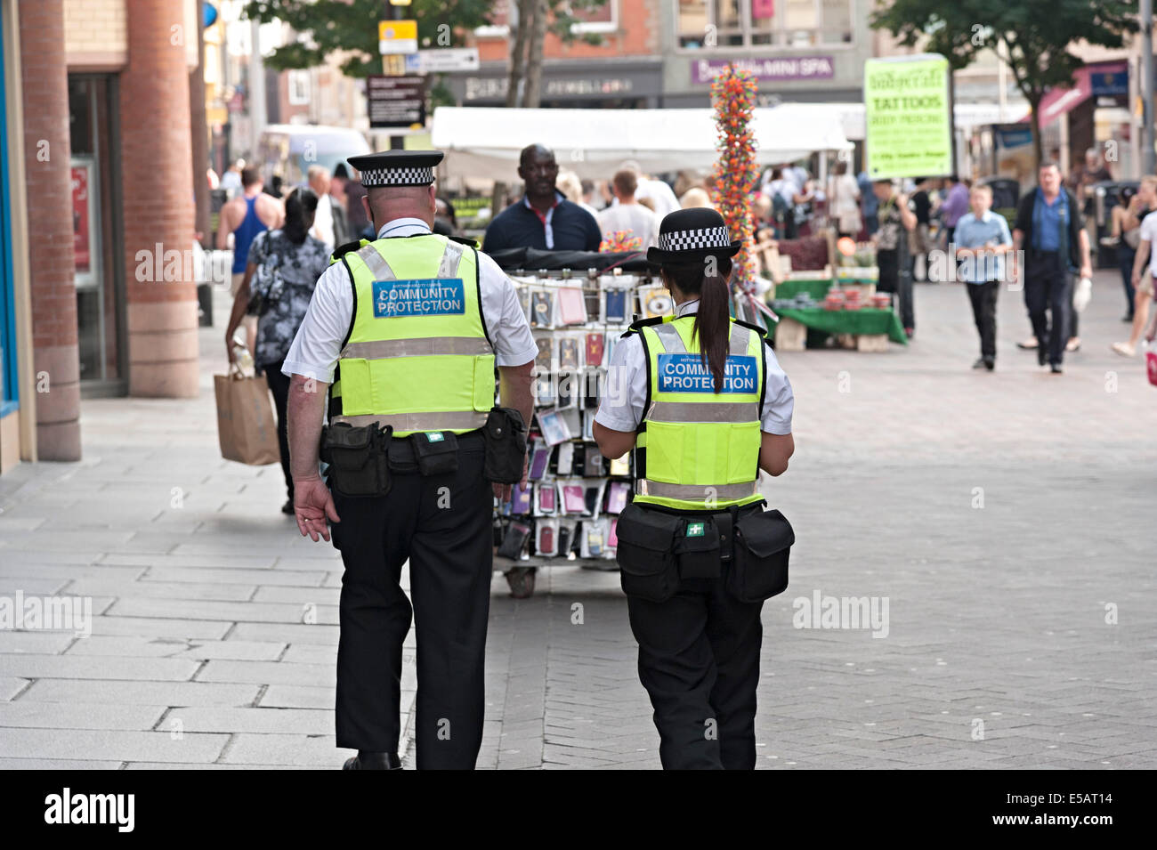 Police patrol uk nottingham hi-res stock photography and images - Alamy
