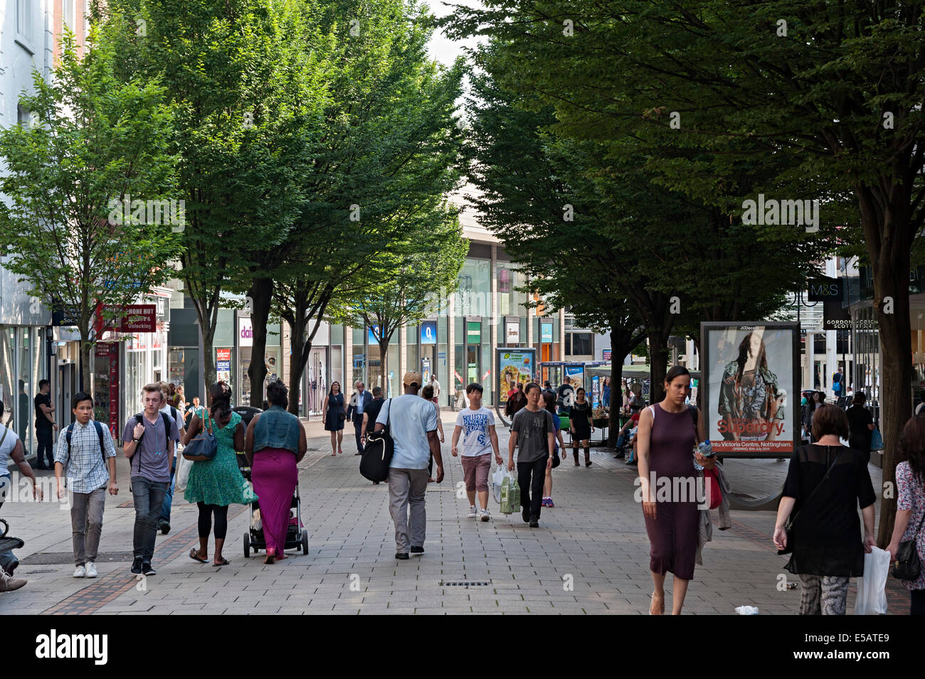 Lister gate nottingham broadmarsh broad marsh shopping center hi-res ...