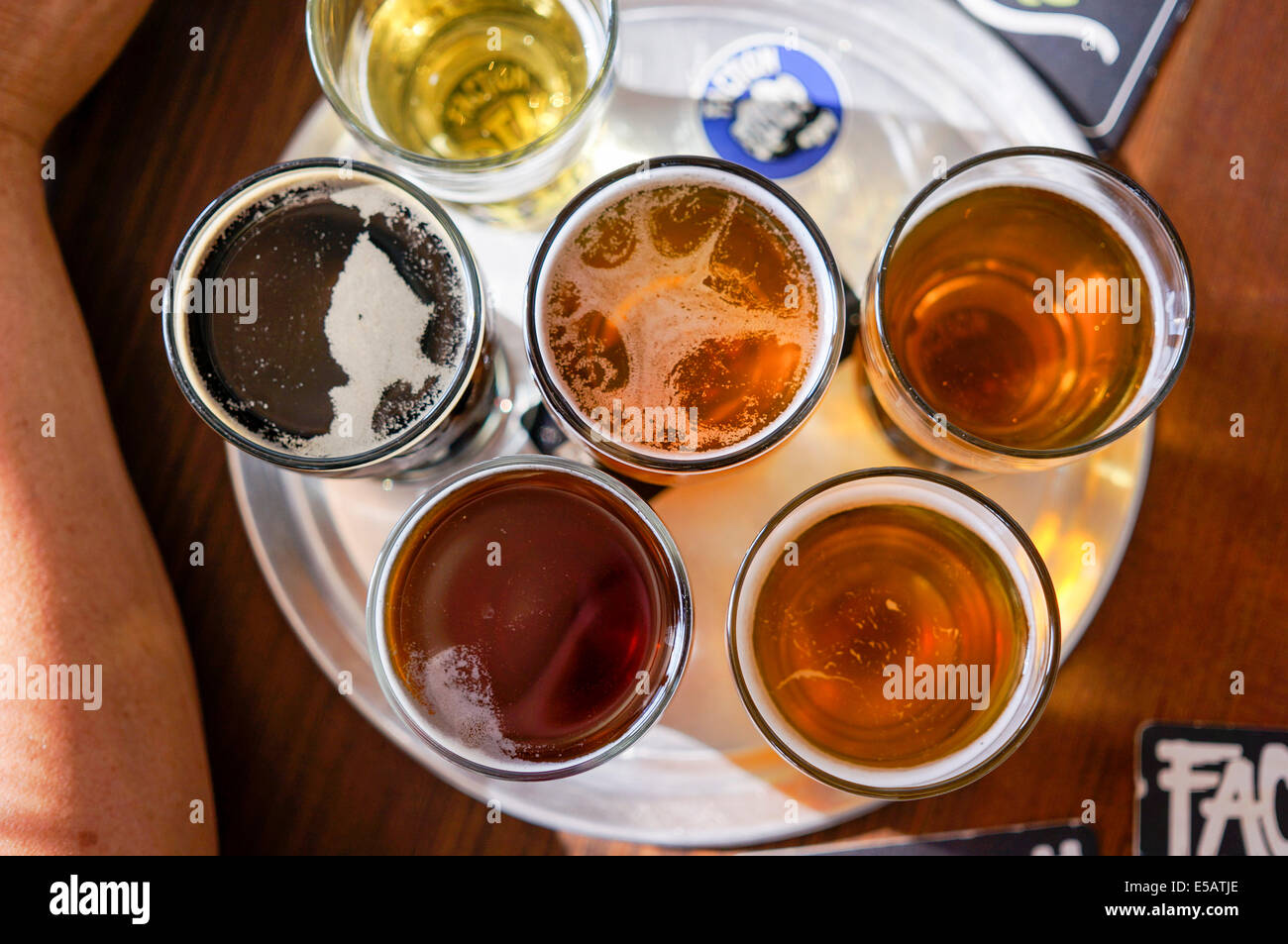 Faction Brewery, Alameda, California Stock Photo - Alamy