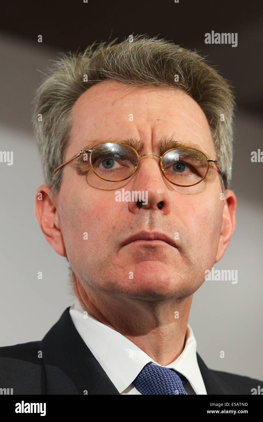 Kiev, Ukraine. 25th July, 2014. U.S. Ambassador Jeffrey Payette speaks ...