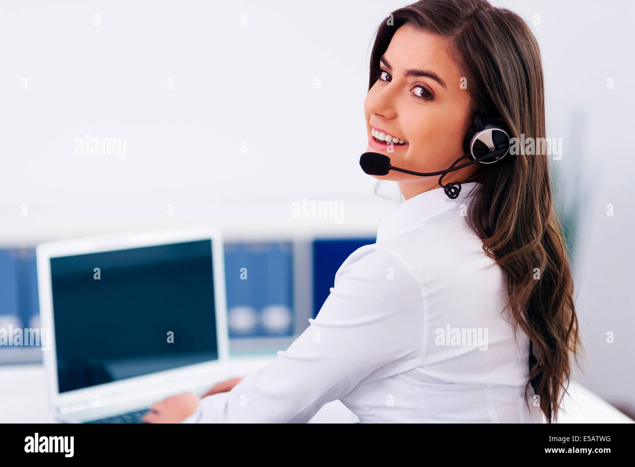 Female Operator High Resolution Stock Photography and Images - Alamy