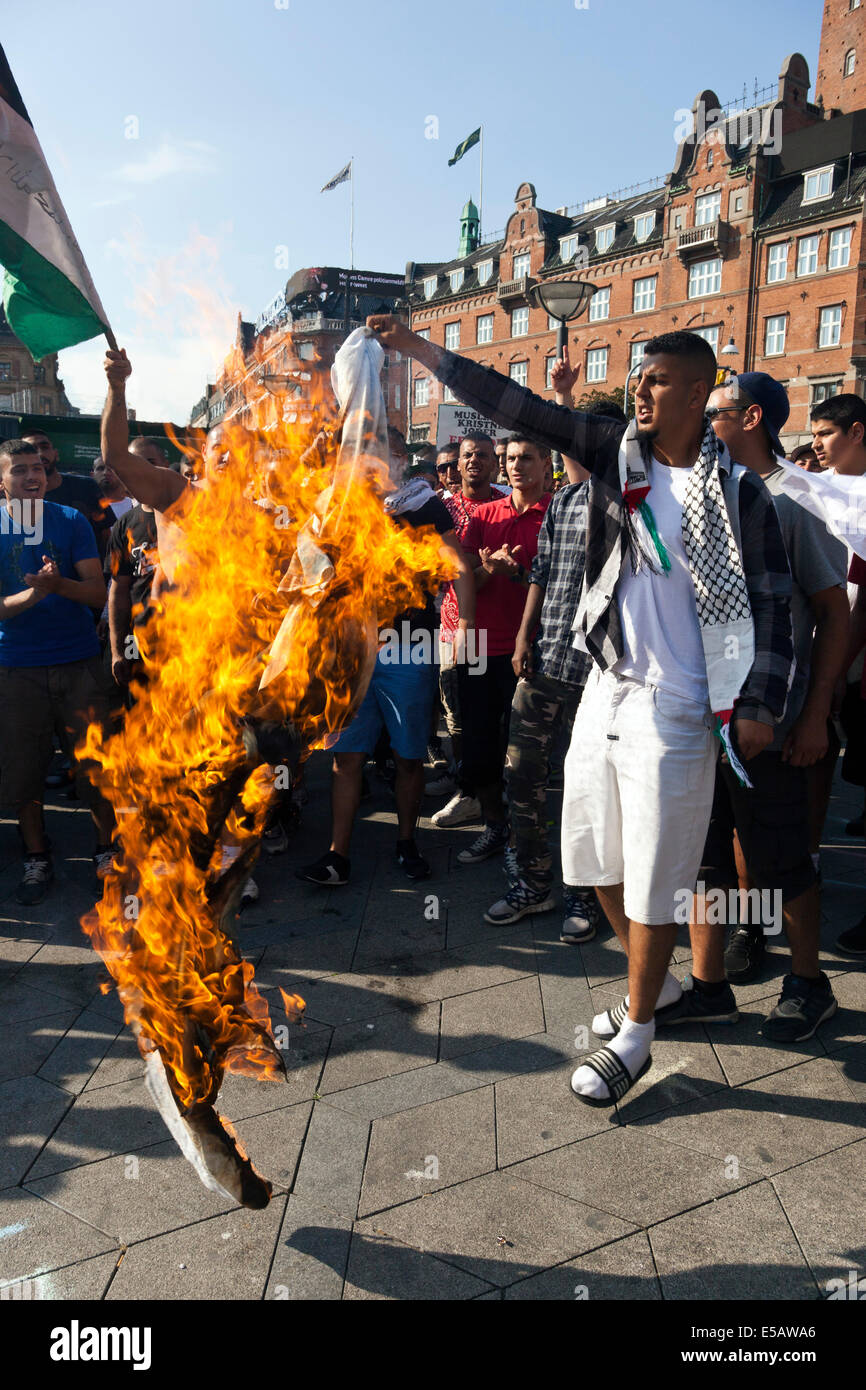 Burning eu flag hi-res stock photography and images - Alamy