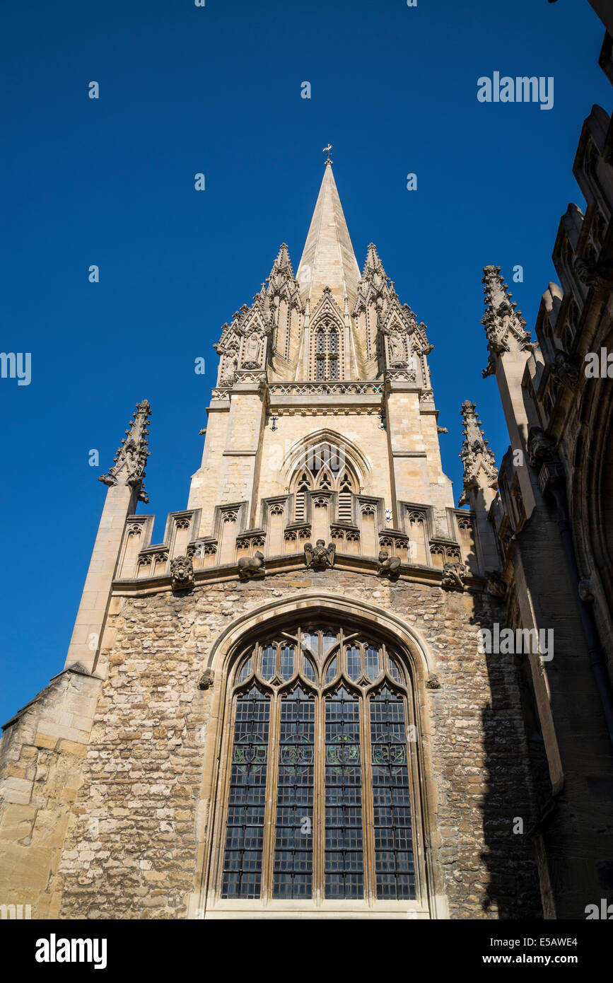 University Church Of St. Mary The Virgin, Oxford, England, UK Stock ...