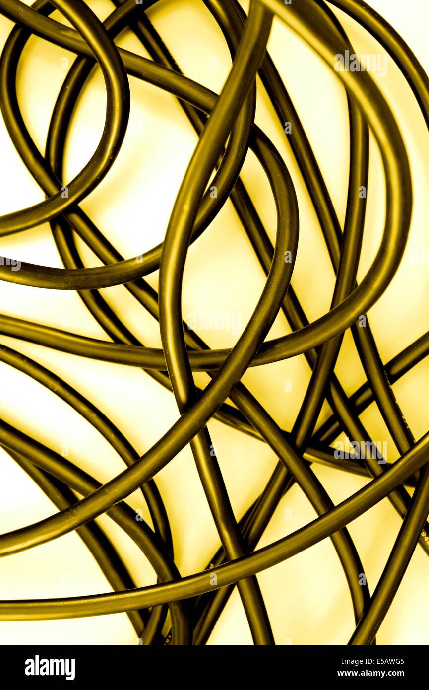 A close up shot of an Australian power cord Stock Photo - Alamy