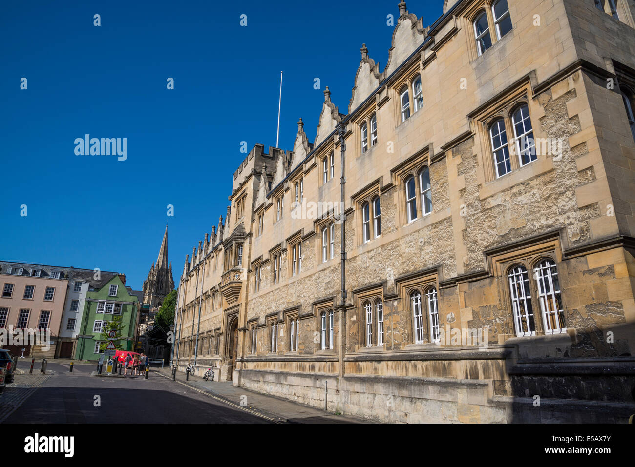 Oriel College, Oxford, England, UK Stock Photo - Alamy