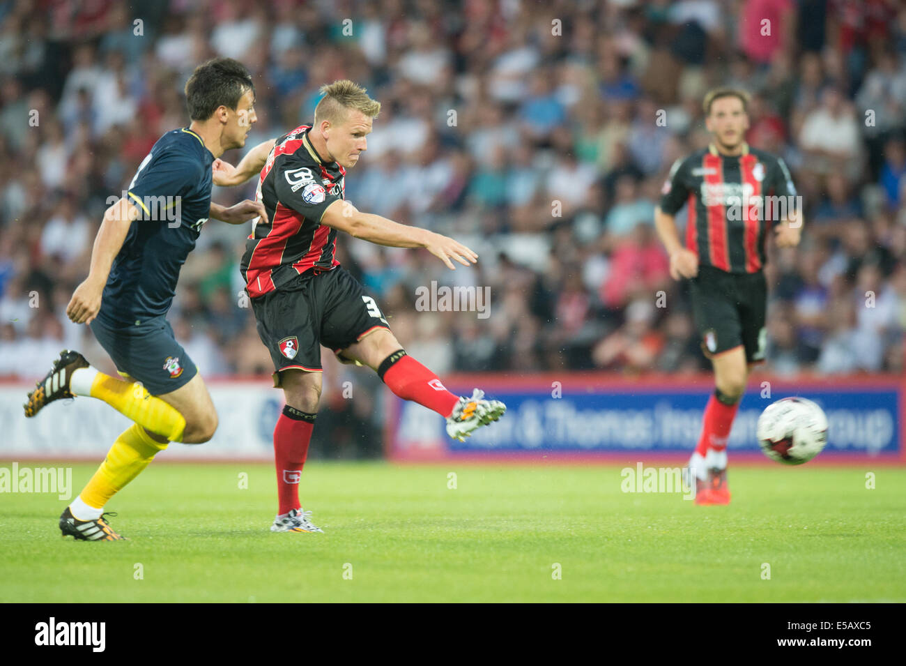 Bournemouth, Dorset, UK. 25th July, 2014. Pre Season Friendly. AFC ...