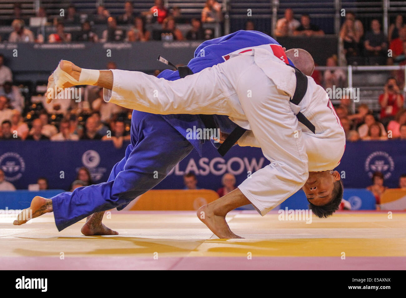 Glasgow, Scotland. 25th July, 2014. 2014 Commonwealth Games. Judo u73k ...