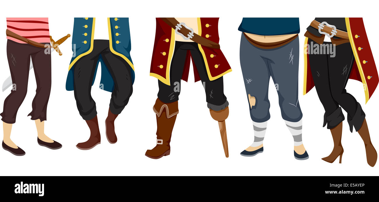 Pirate crew hi-res stock photography and images - Alamy